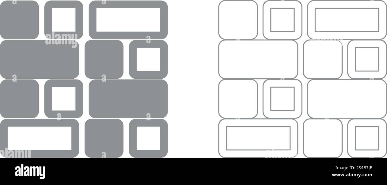 Faience set Stock Vector Images - Alamy