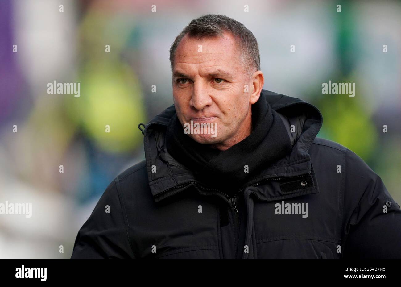 Celtic manager Brendan Rodgers before the William Hill Premiership ...
