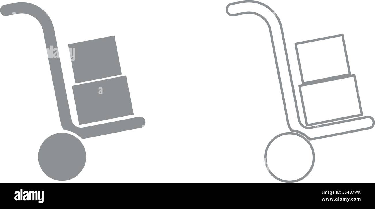 Red mail boxes on Stock Vector Images - Alamy