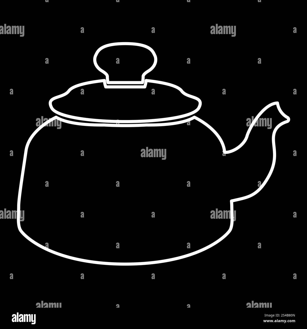 Teapot icon Stock Vector Image & Art - Alamy