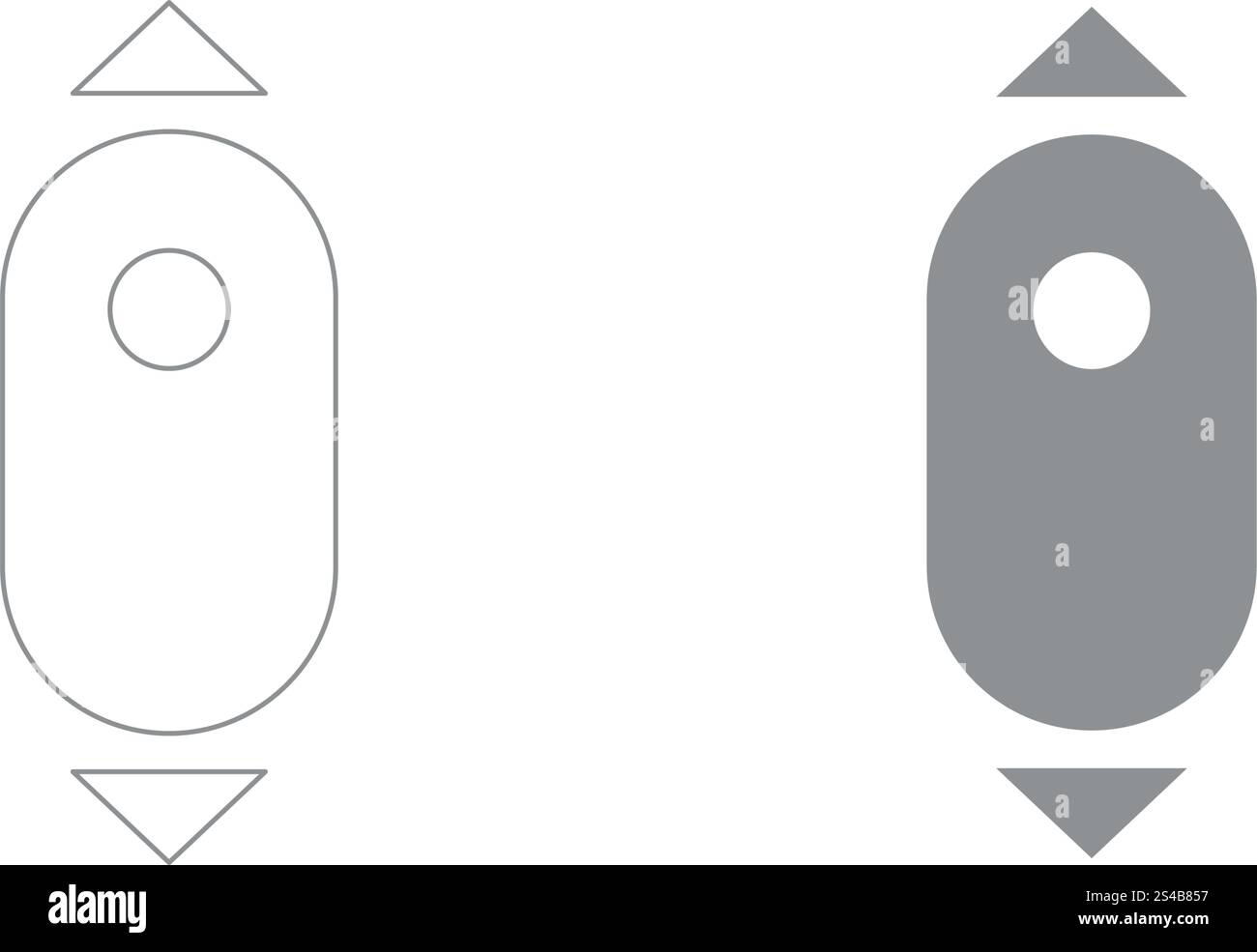 Scroll down computer mouse icon Stock Vector Image & Art - Alamy