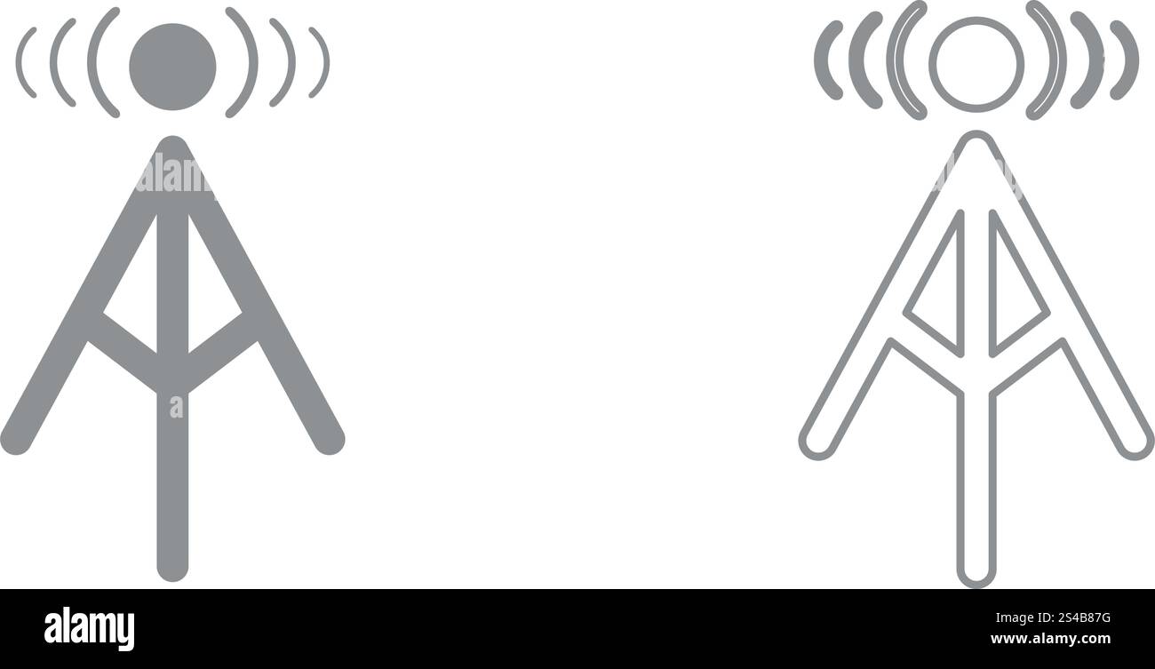 Radio tower icon Stock Vector Image & Art - Alamy