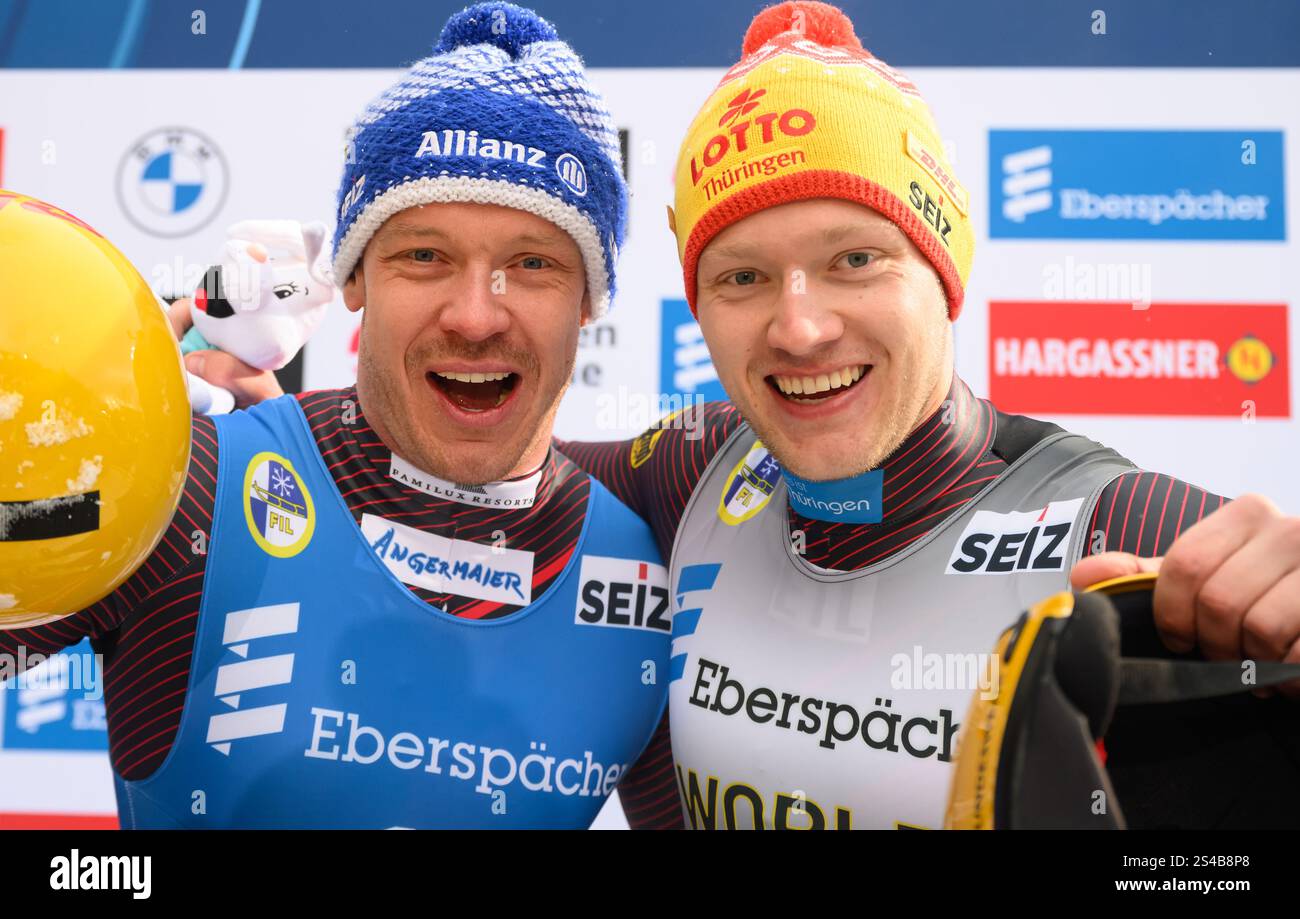 Altenberg, Germany. 11th Jan, 2025. Luge: World Cup, single-seater, men ...
