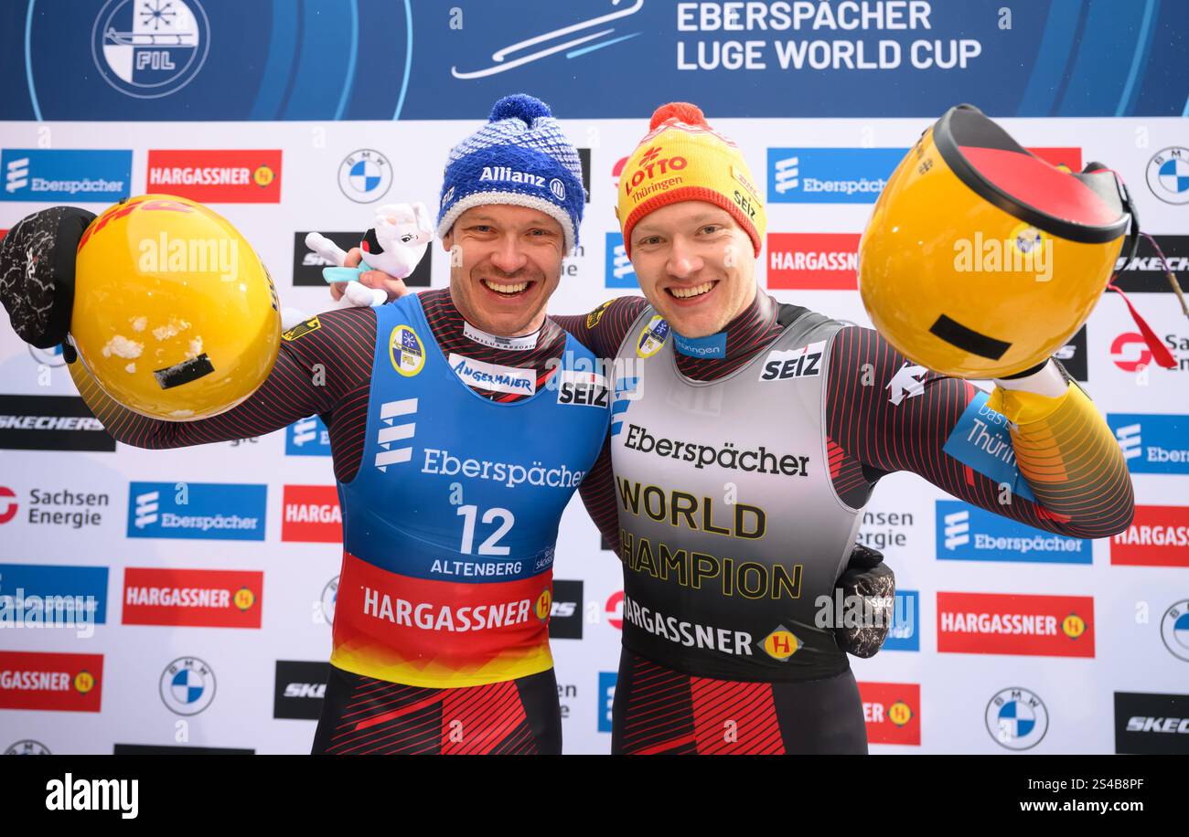 Altenberg, Germany. 11th Jan, 2025. Luge: World Cup, single-seater, men ...
