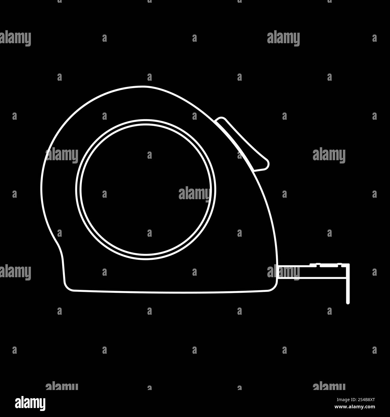 Measurement tape Black and White Stock Photos & Images - Alamy