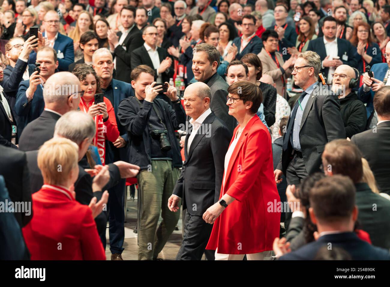11.01.2025,Berlin,außerordentlicher Bundesparteitag der SPD im CityCube ...