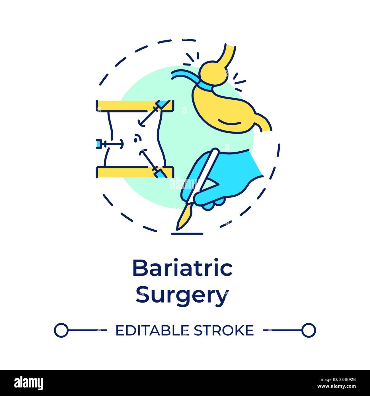 Bariatric medicine Stock Vector Images - Alamy