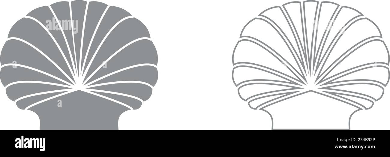 Grey oyster Stock Vector Images - Alamy