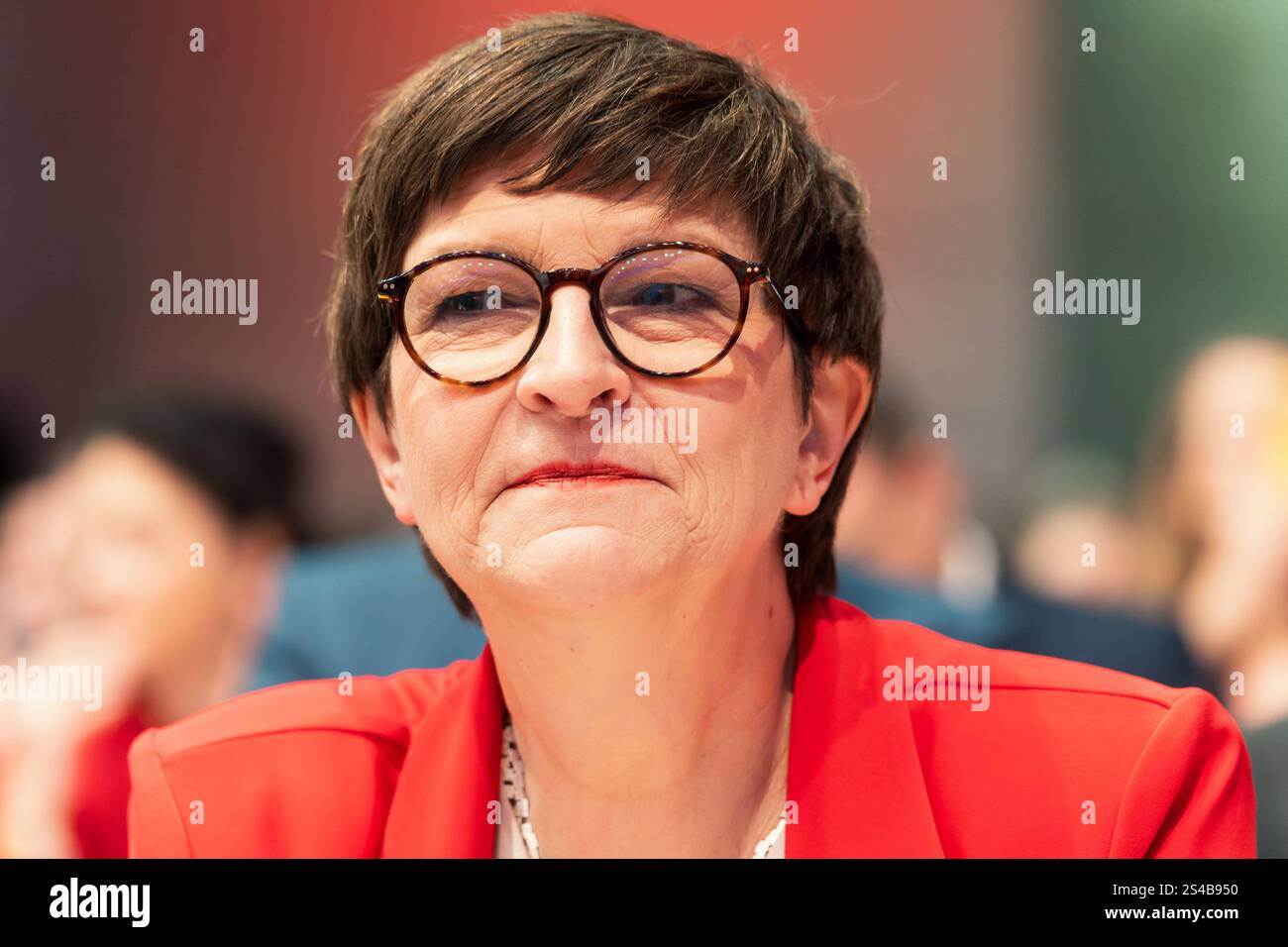 11.01.2025,Berlin,außerordentlicher Bundesparteitag der SPD im CityCube ...
