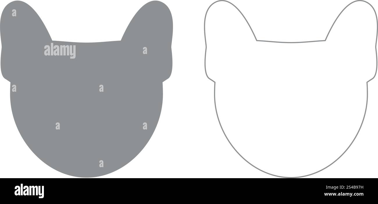 Head and ears Cut Out Stock Images & Pictures - Alamy