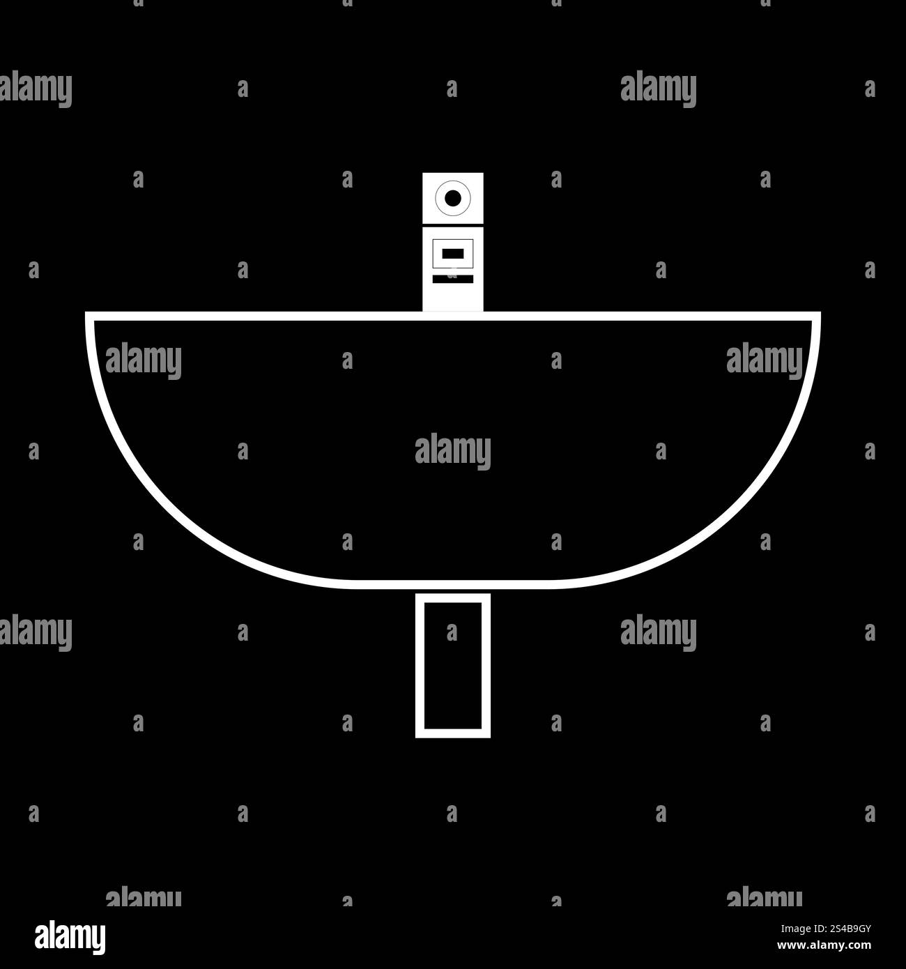 Wash basin icon Stock Vector Image & Art - Alamy