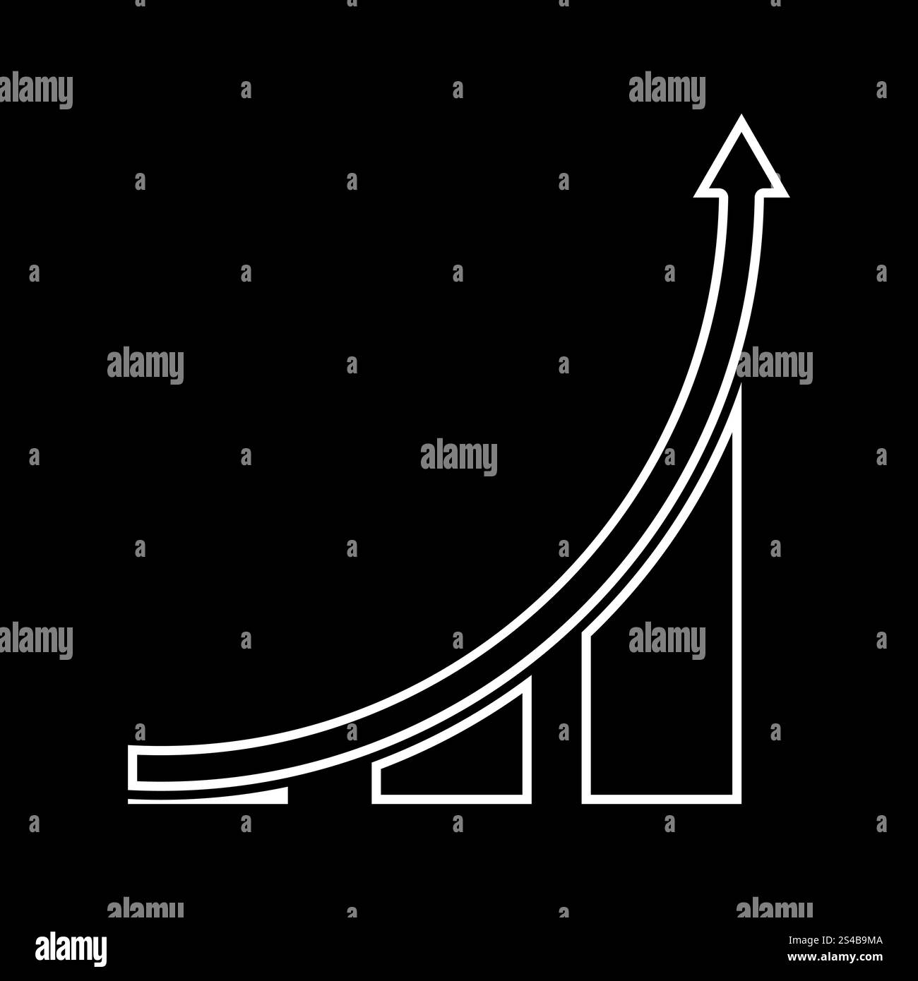 Future graph Black and White Stock Photos & Images - Alamy