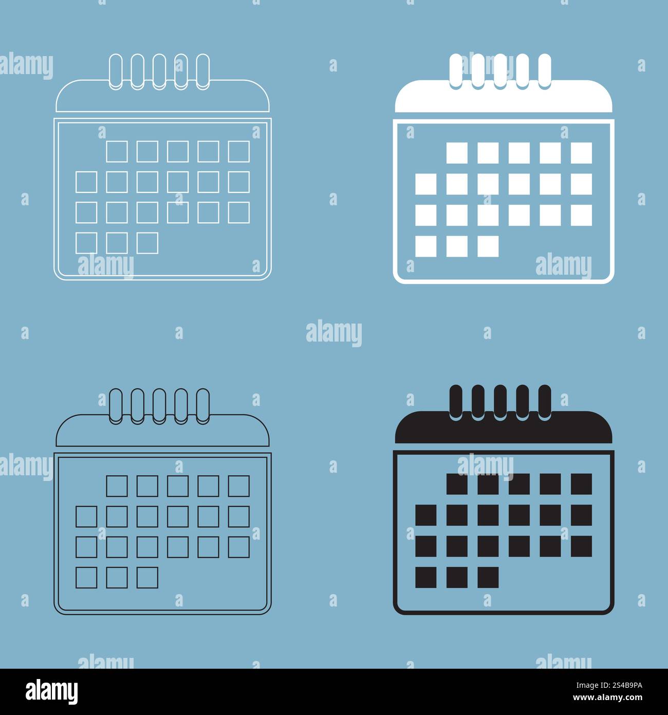 Calendar icon .. Calendar icon Stock Vector Image & Art - Alamy
