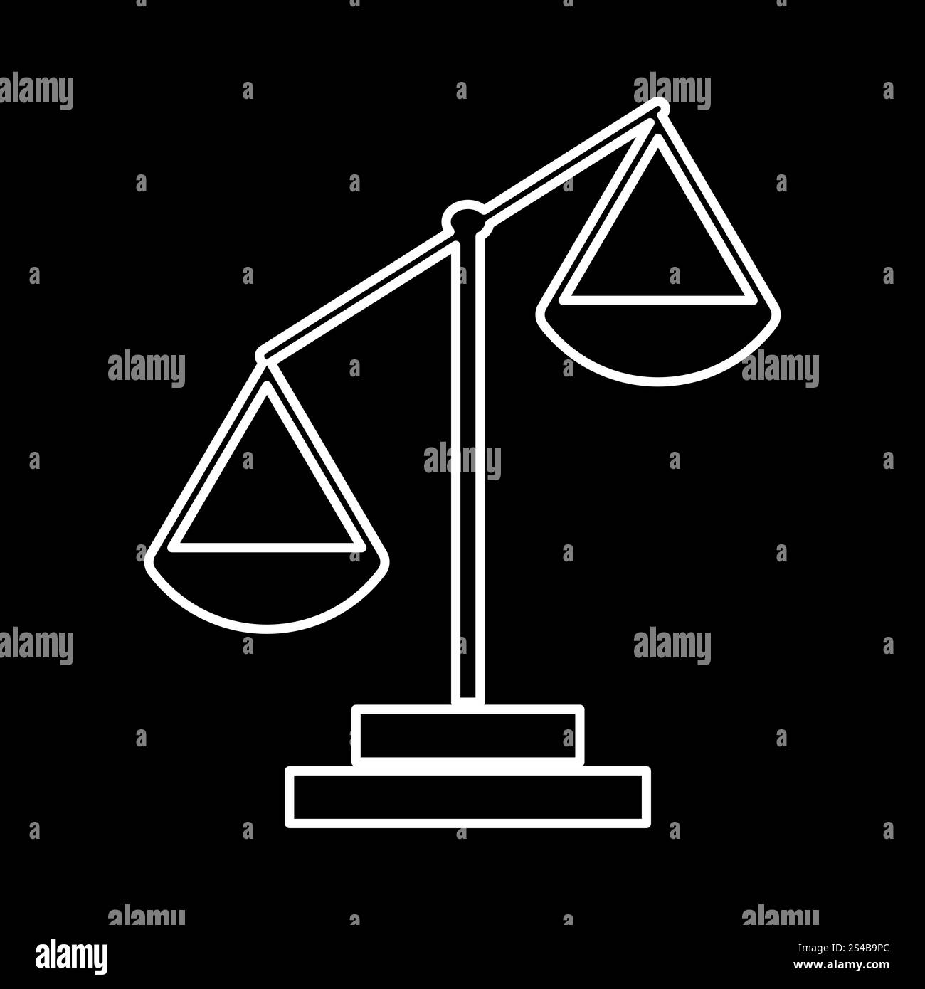 Law scale icon Stock Vector Image & Art - Alamy