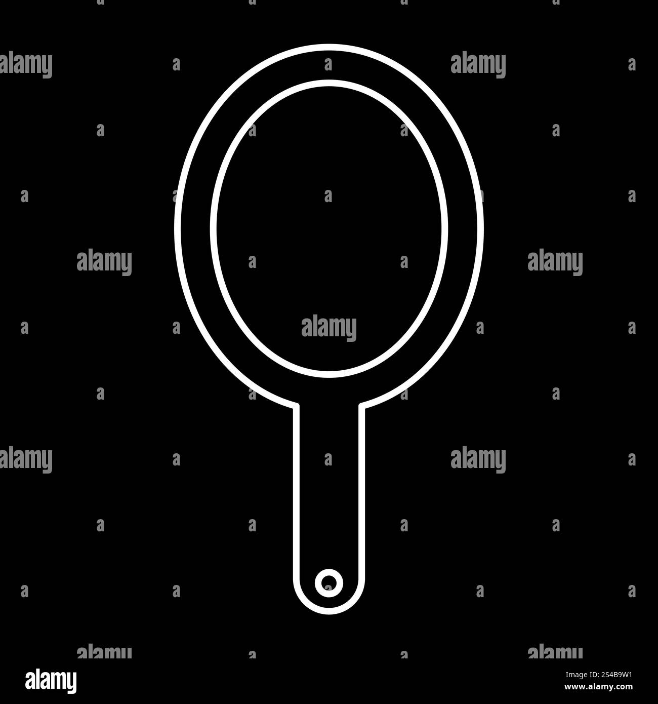 Hand mirror icon Stock Vector Image & Art - Alamy