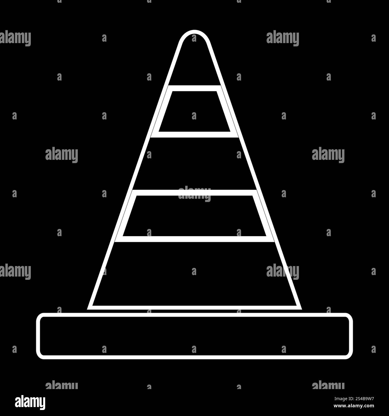 Road cone icon Stock Vector Image & Art - Alamy