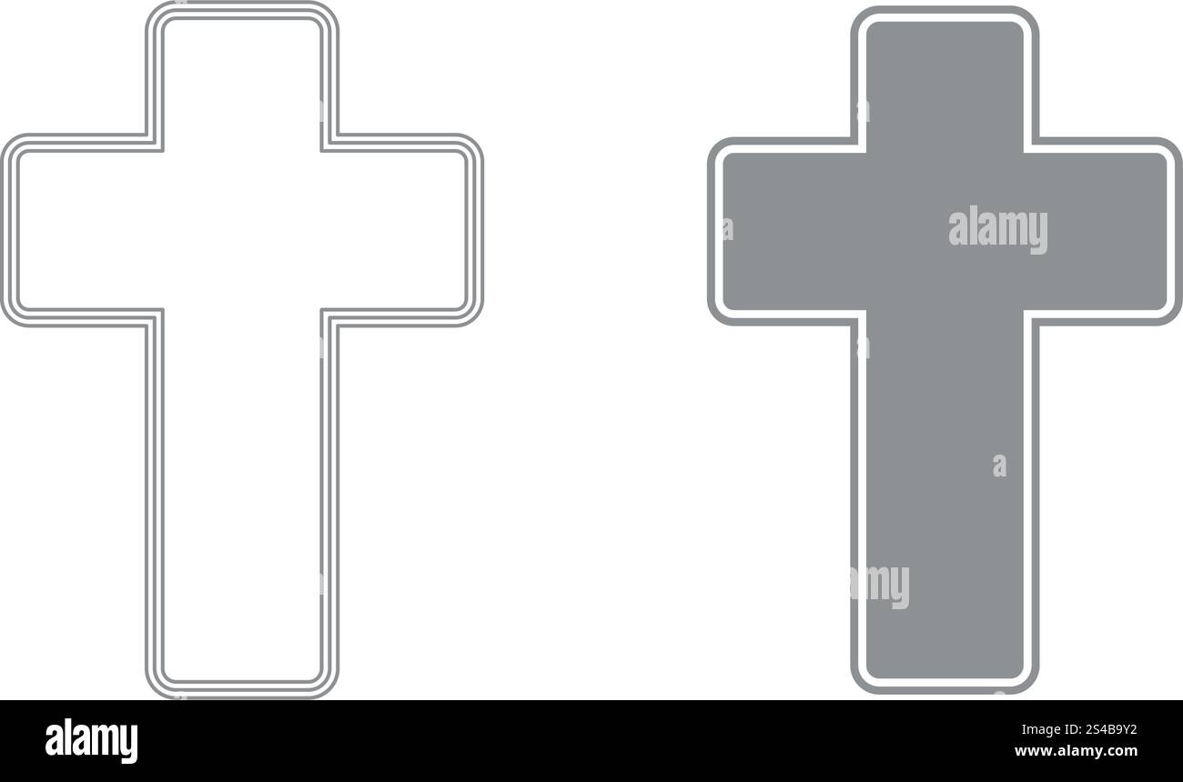 Church cross icon Stock Vector Image & Art - Alamy