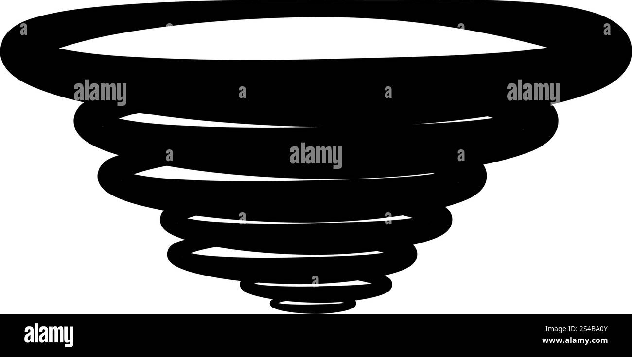 Whirlwind black icon Stock Vector Image & Art - Alamy