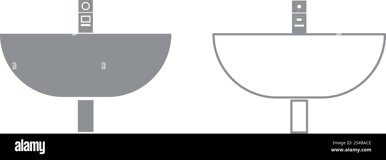 Wash basin icon Stock Vector Image & Art - Alamy