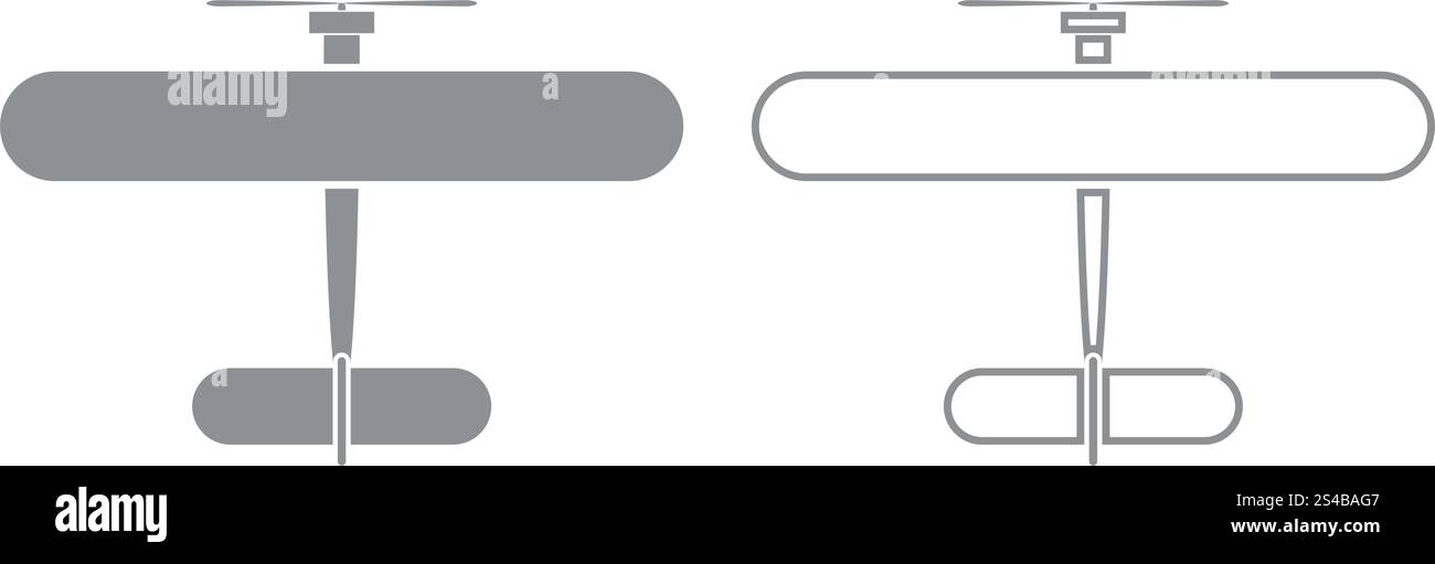 Biplane icon Stock Vector Image & Art - Alamy