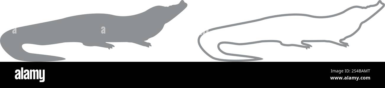 Florida crocodile Cut Out Stock Images & Pictures - Alamy