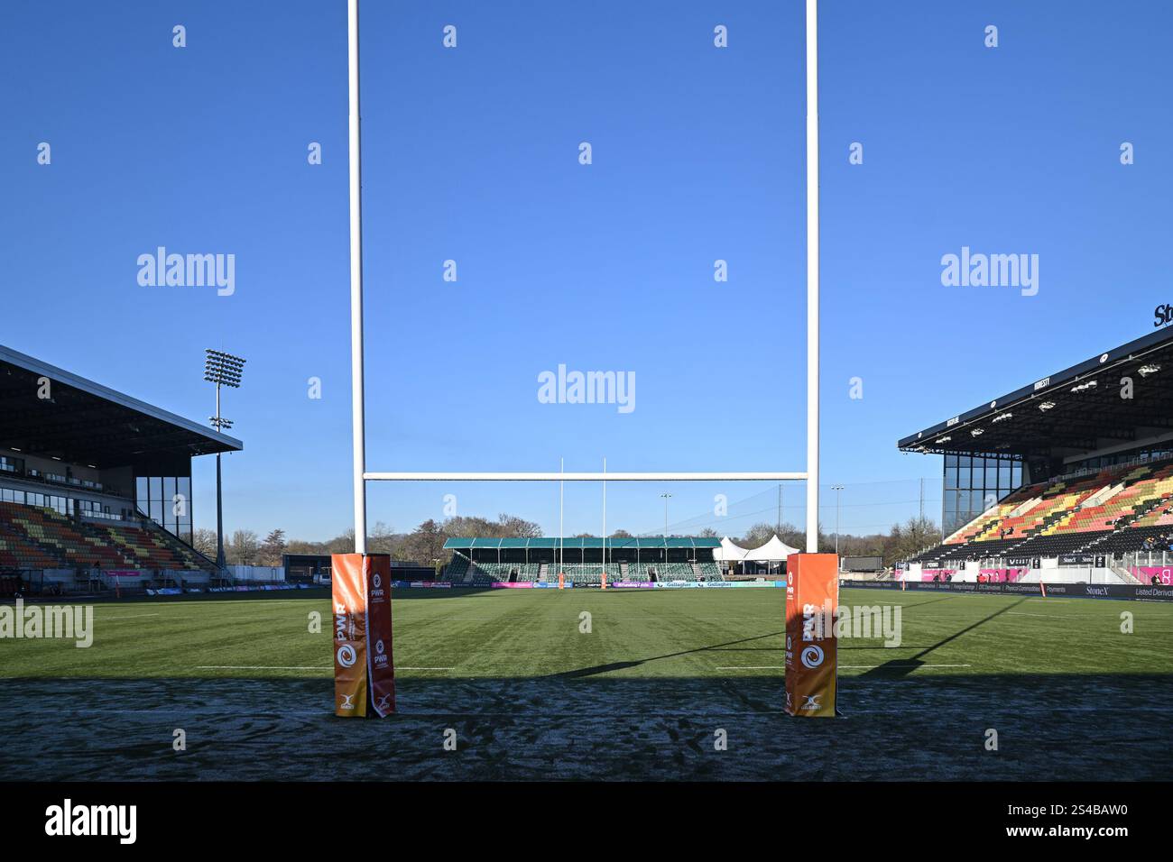 StoneX Stadium, London, England on 11 January 2025. The StoneX Stadium ...