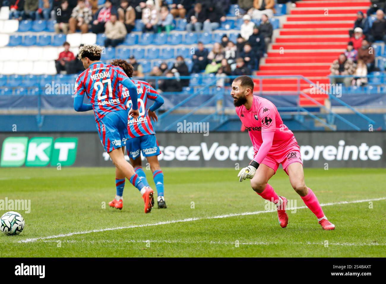01 Anthony MANDREA (smc) during the Ligue 2 BKT match between Caen and ...