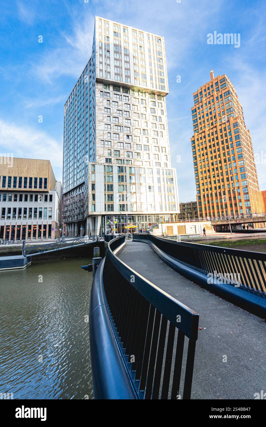 December1, 2024. Rotterdam, Netherlands. Beautiful modern architecture ...