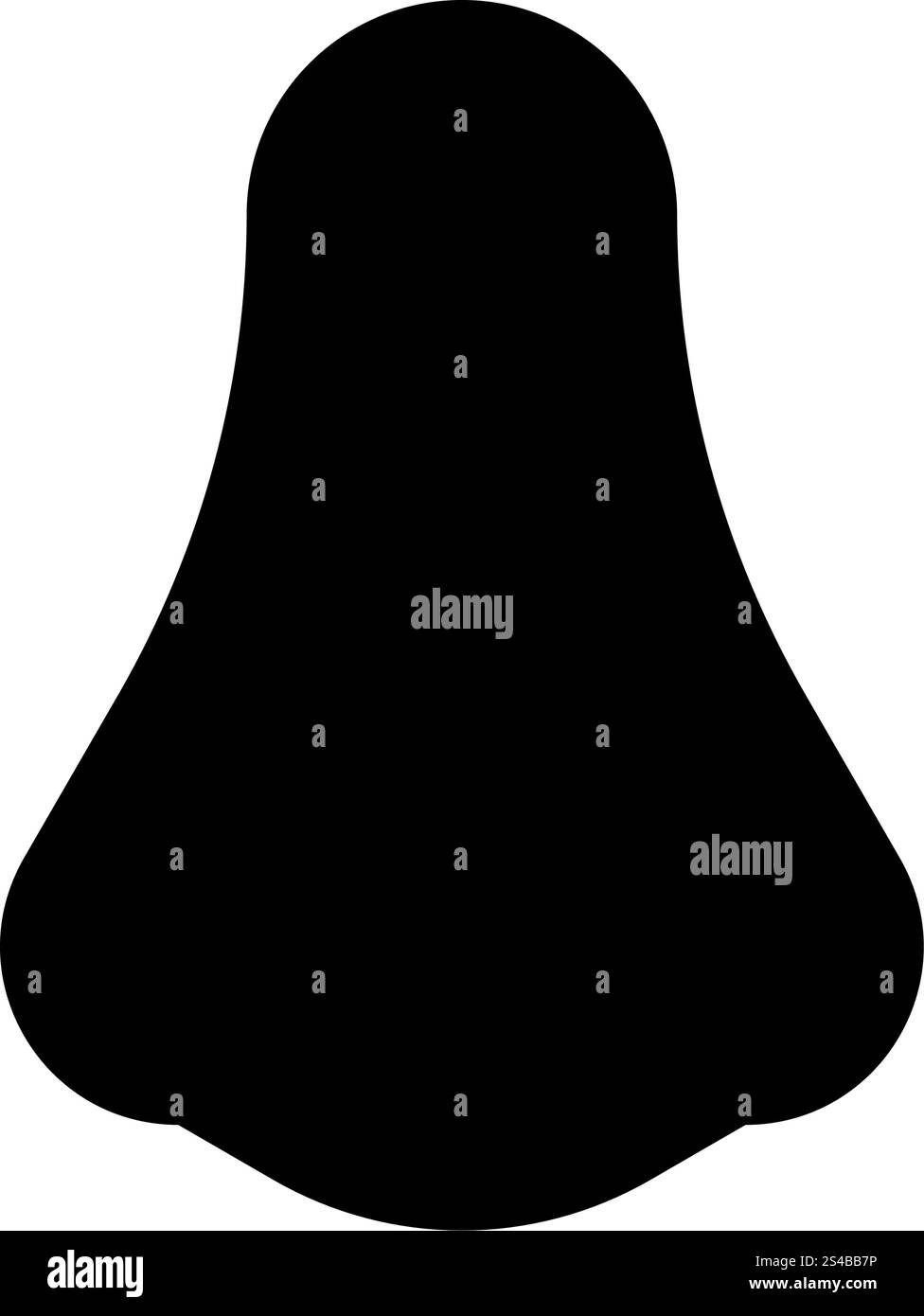Nose black icon Stock Vector Image & Art - Alamy
