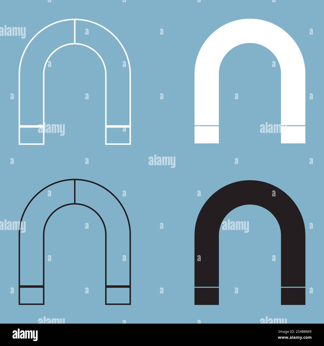 Magnet icon .. Magnet icon Stock Vector Image & Art - Alamy