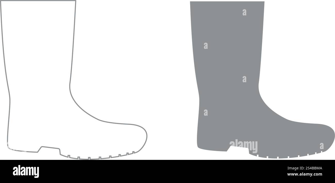 Rubber boots icon Stock Vector Image & Art - Alamy