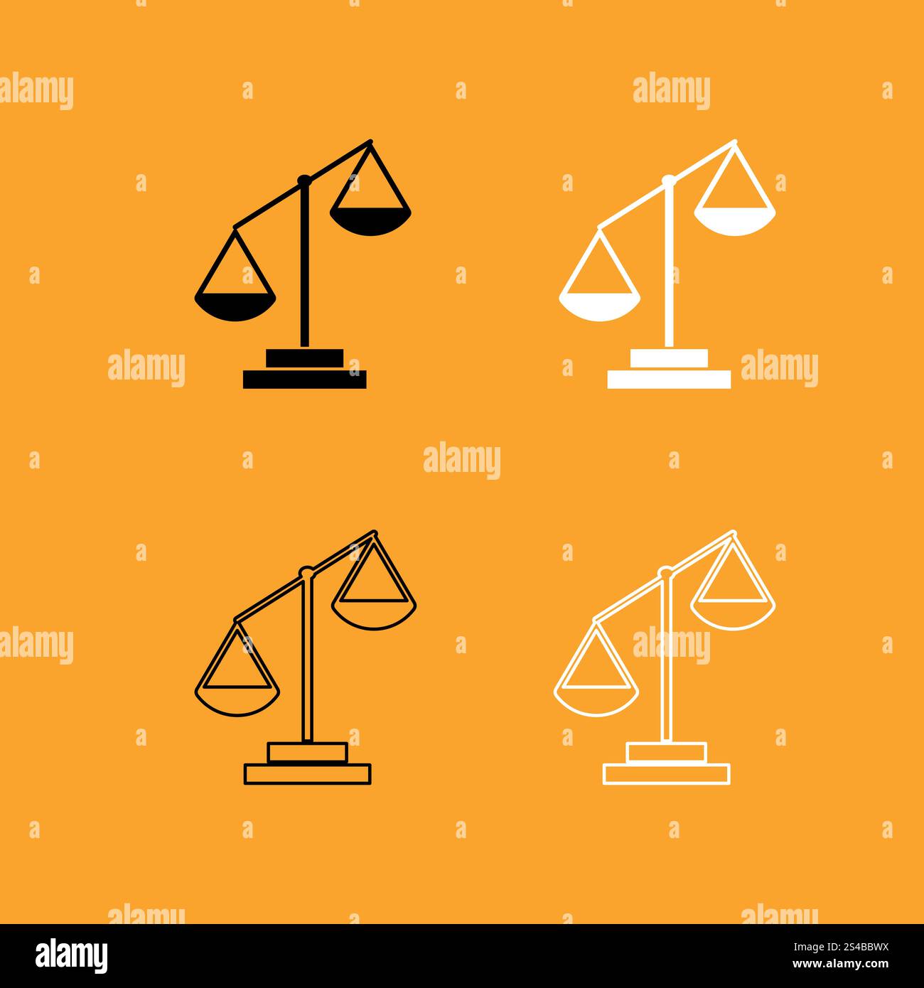 Law scale icon Stock Vector Image & Art - Alamy