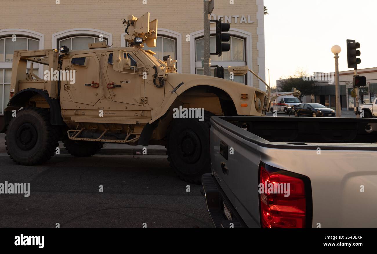 Pacific Palisades, California, USA. 10th Jan, 2025. A tank-like US ...