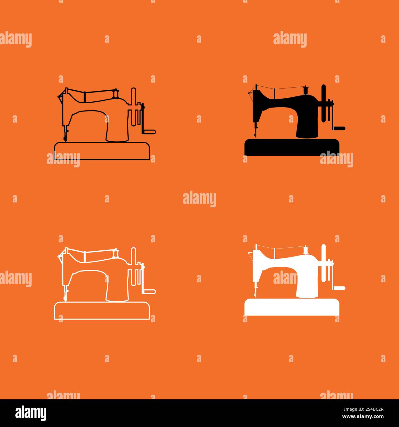 Sewing machine icon Stock Vector Image & Art - Alamy