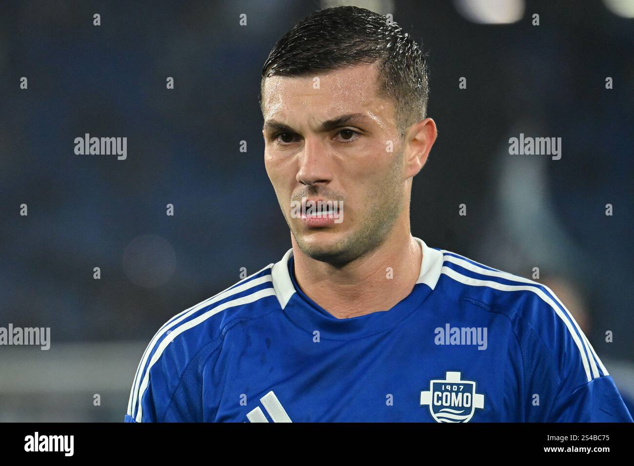 Rome, Italy. 10th Jan, 2025. Gabriel Strefezza of Como seen during the Serie A match between ...