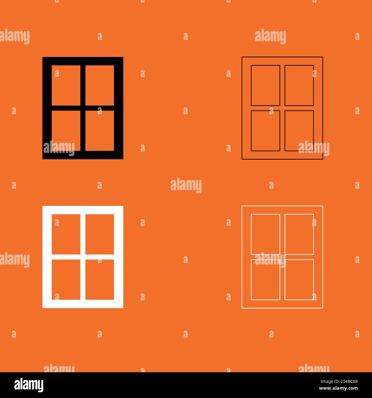 Window set icon Stock Vector Image & Art - Alamy