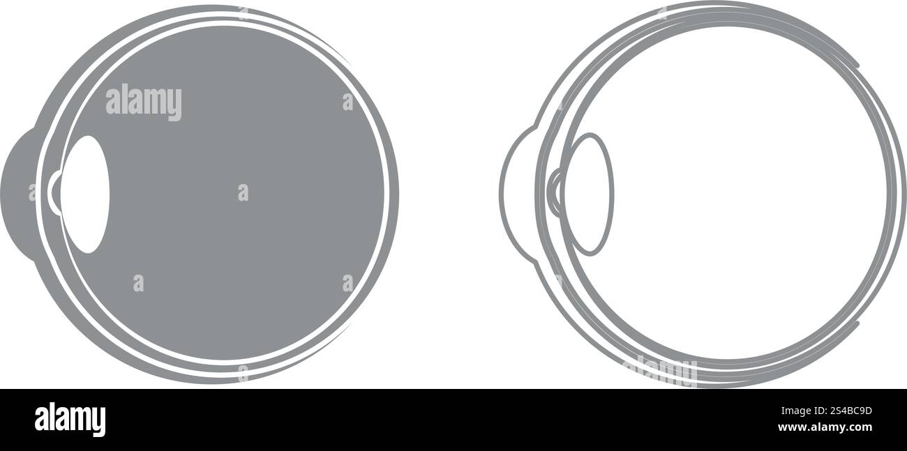Eyeball icon Stock Vector Image & Art - Alamy