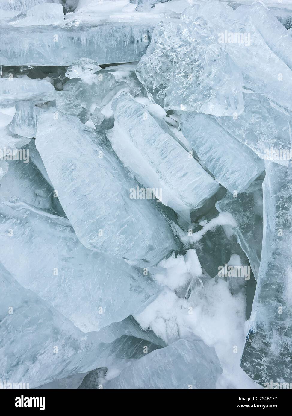 Ice blocks and snow. Arctic background Stock Photo - Alamy
