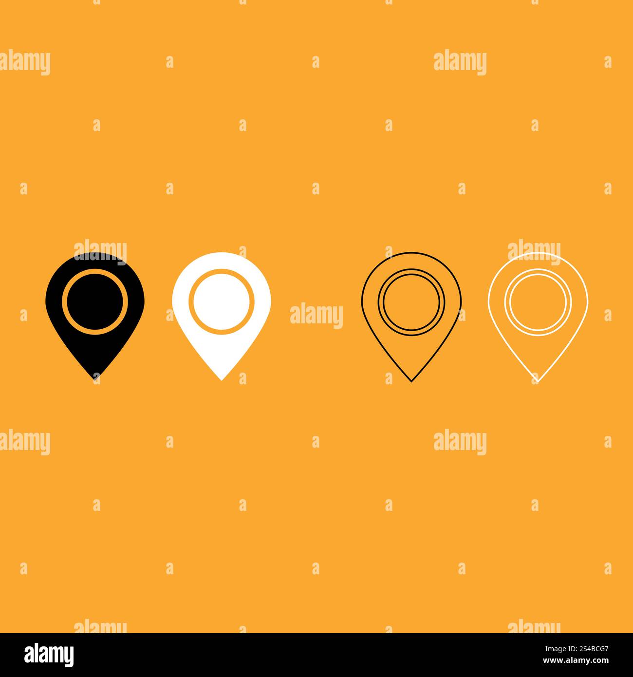 Sign location icon Stock Vector Image & Art - Alamy