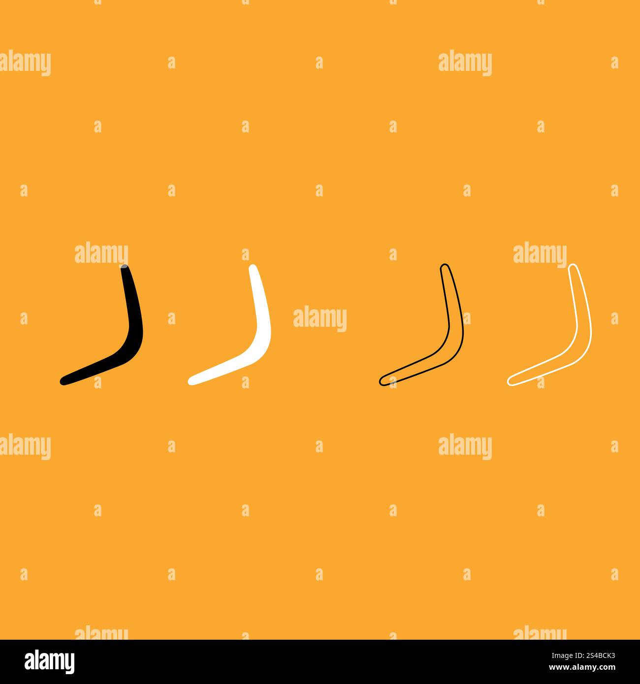 Boomerang icon Stock Vector Image & Art - Alamy
