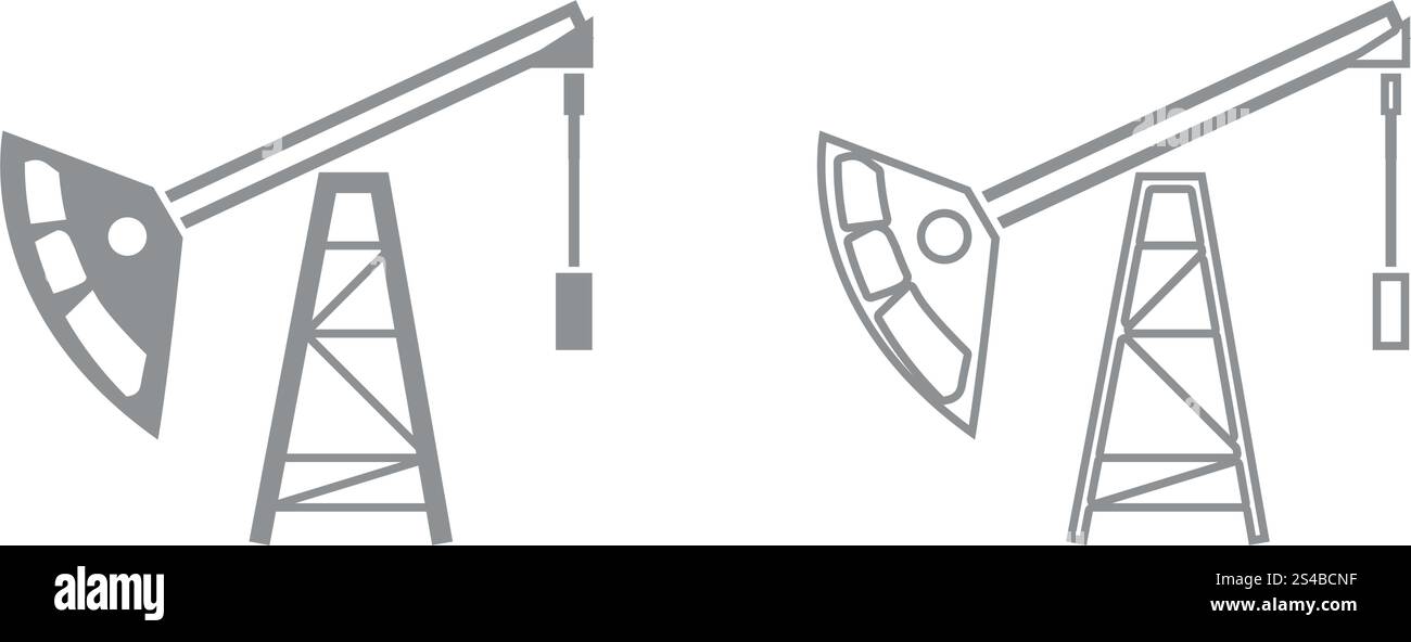 Oil rig icon Stock Vector Image & Art - Alamy