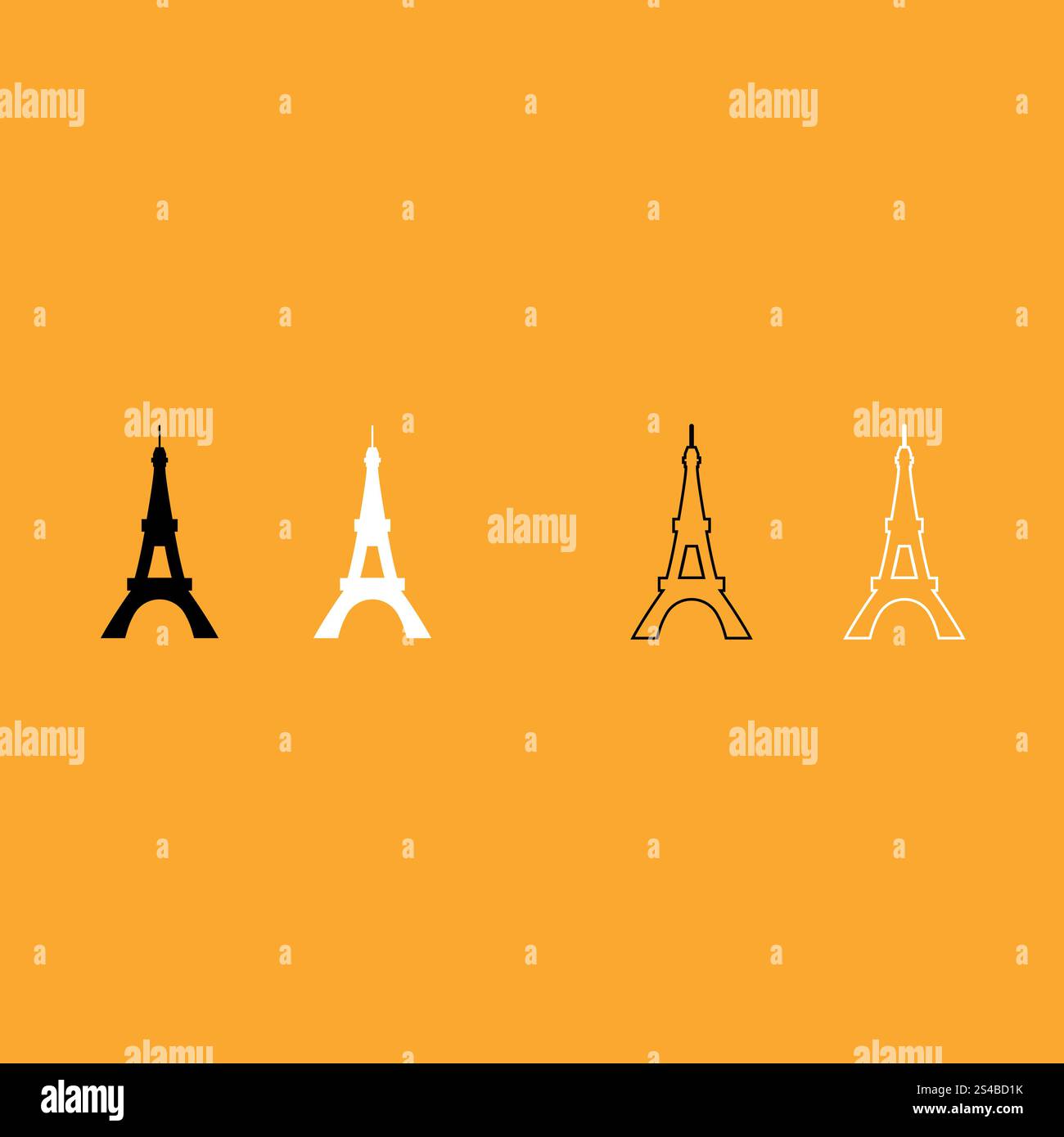 Eiffel Tower icon Stock Vector Image & Art - Alamy