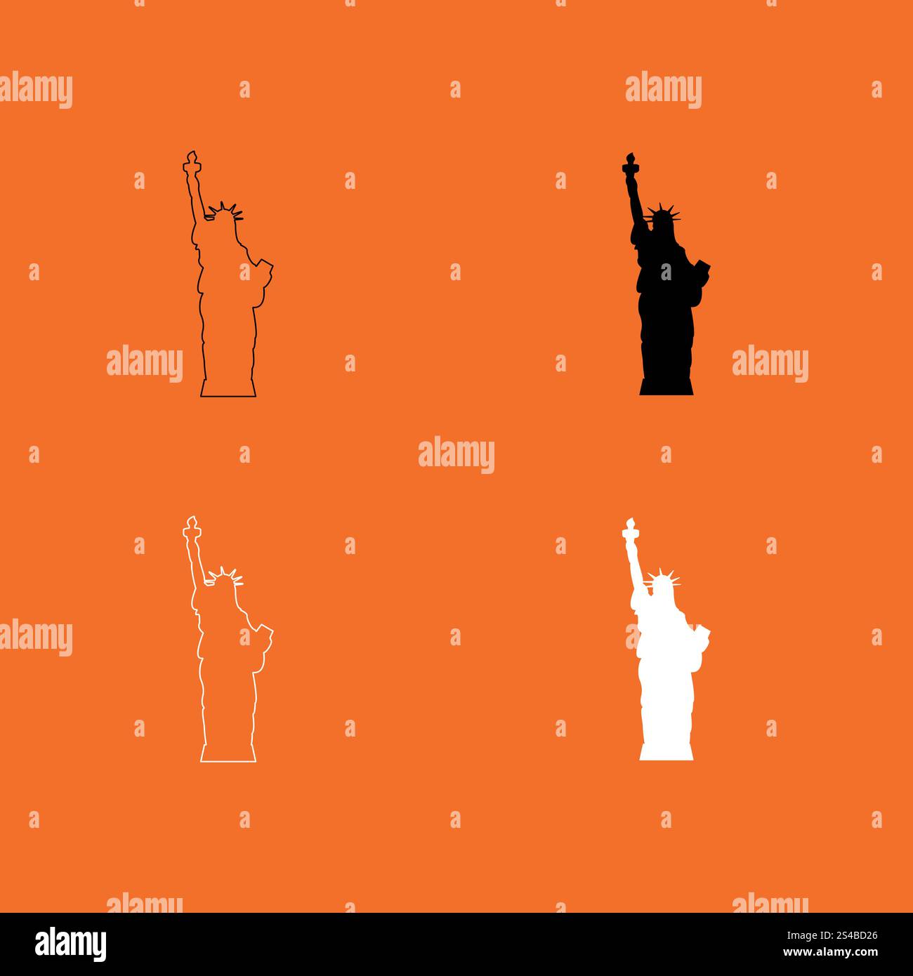 Statue Of Liberty icon Stock Vector Image & Art - Alamy