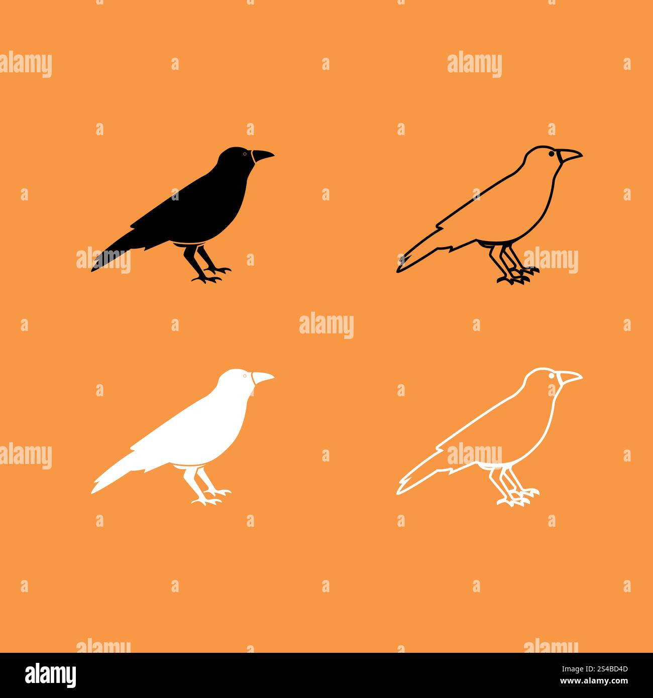 Depression black set icon Stock Vector Images - Alamy