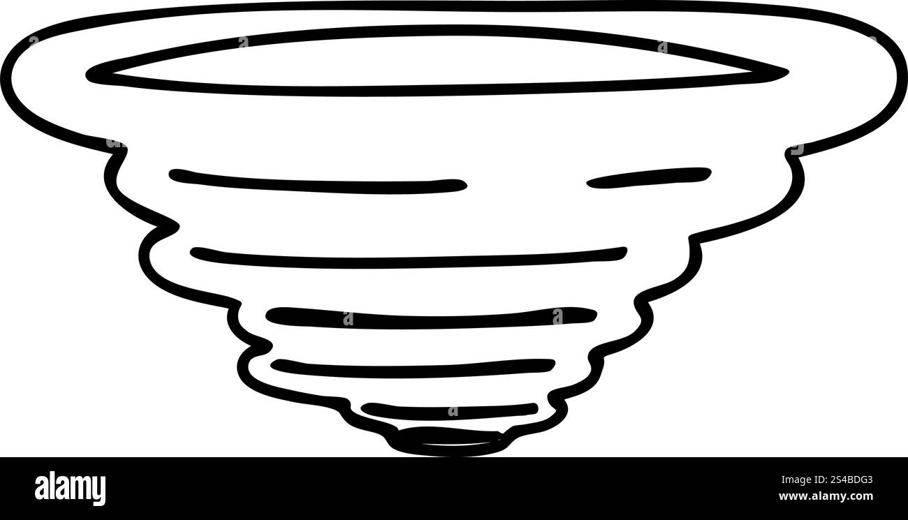 Whirlwind black icon Stock Vector Image & Art - Alamy