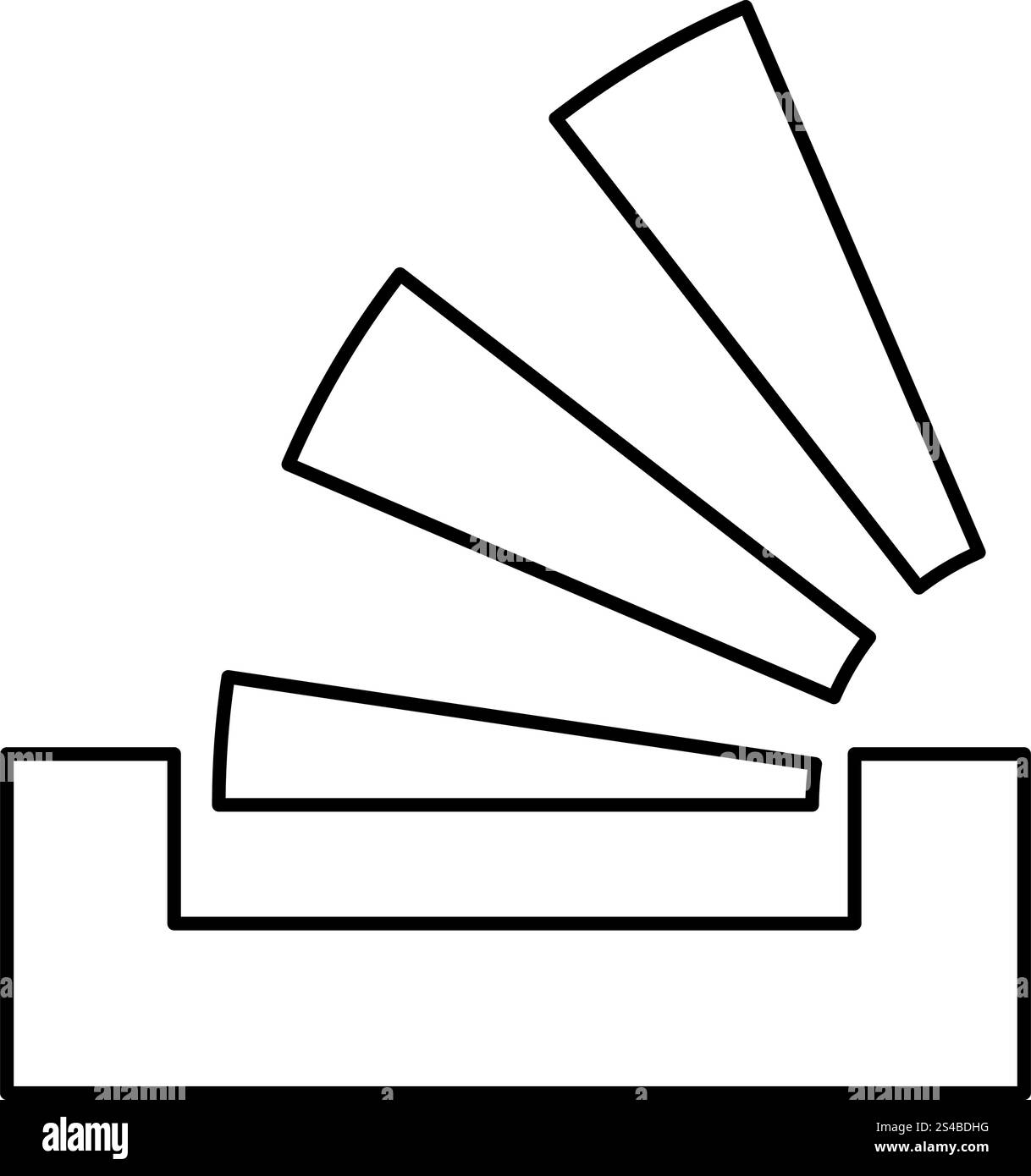 Note tray Stock Vector Images - Alamy