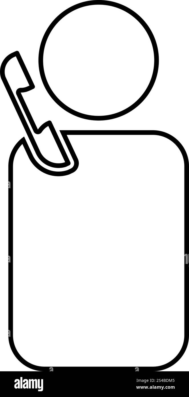 Telephone conversation Black and White Stock Photos & Images - Alamy
