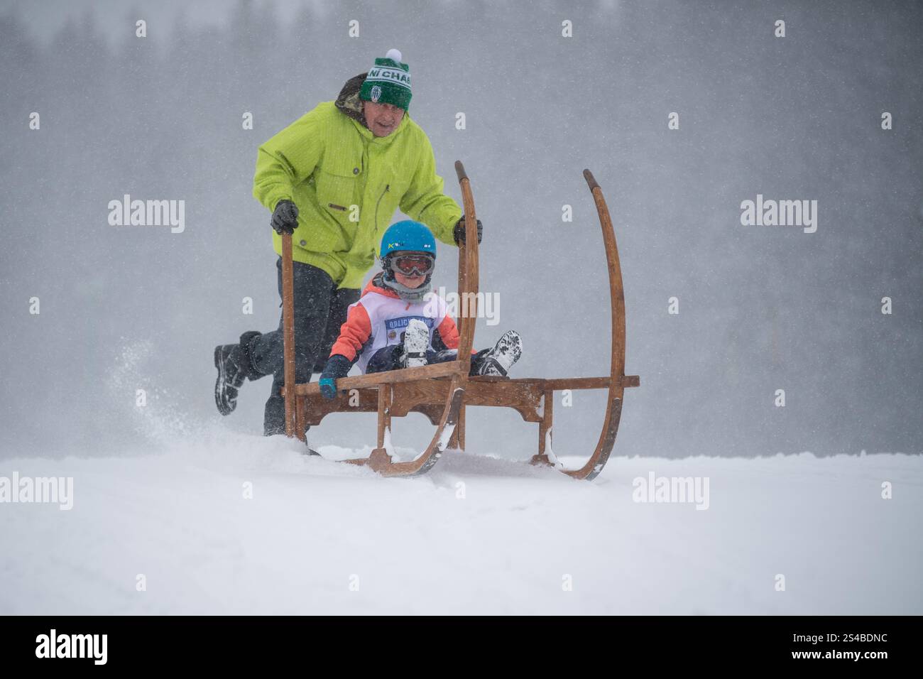 Orlicke Zahori, Czech Republic. 11th Jan, 2025. The International Horn ...
