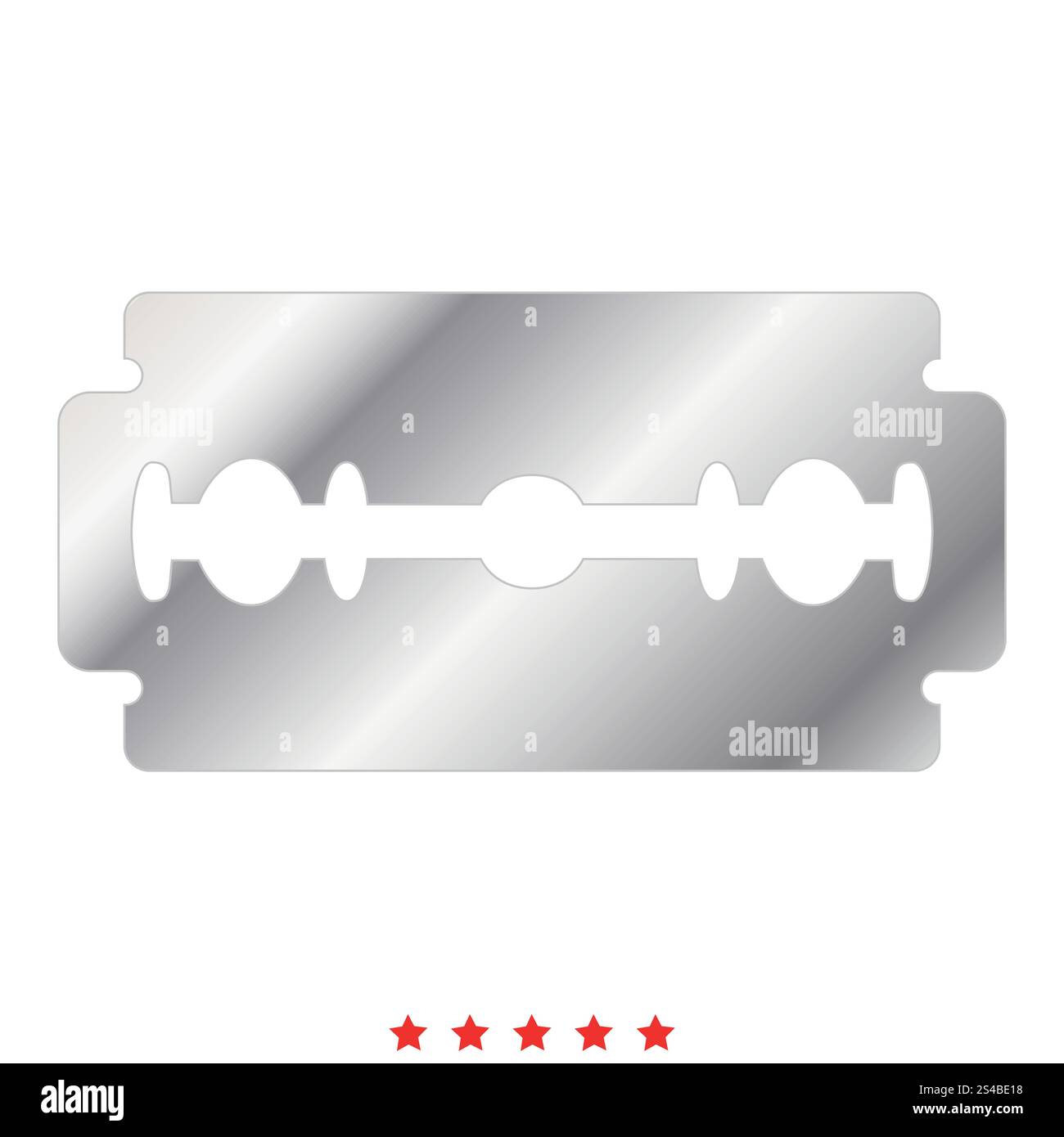 Blade razor icon . Flat style. Blade razor icon . It is flat style ...