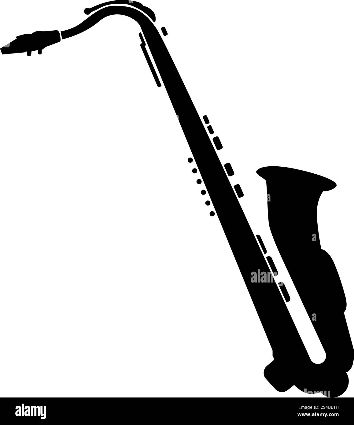 Saxophone black icon Stock Vector Image & Art - Alamy